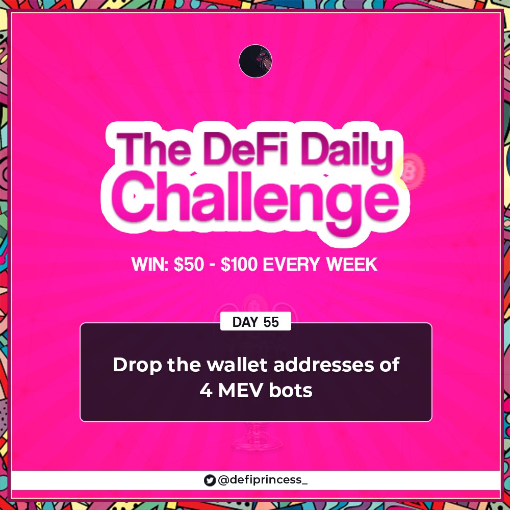 DeFi Princess| Storyteller🦇🔊 on Twitter: "DeFi Challenge Day 55 https://t.co/Kse4oJ2bHD" / Twitter