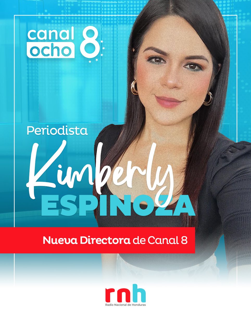 R N H On Twitter La Periodista Kimberly Espinoza Recibe El Cargo De