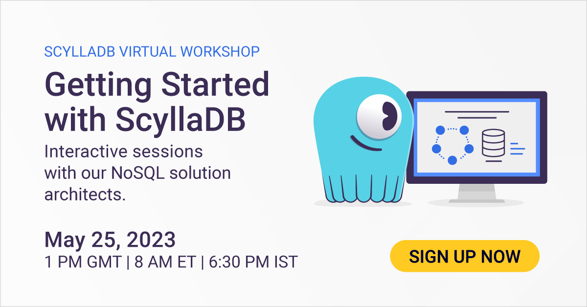 ScyllaDB on Twitter: "#ScyllaDB architects will spend an hour helping you understand the core ...