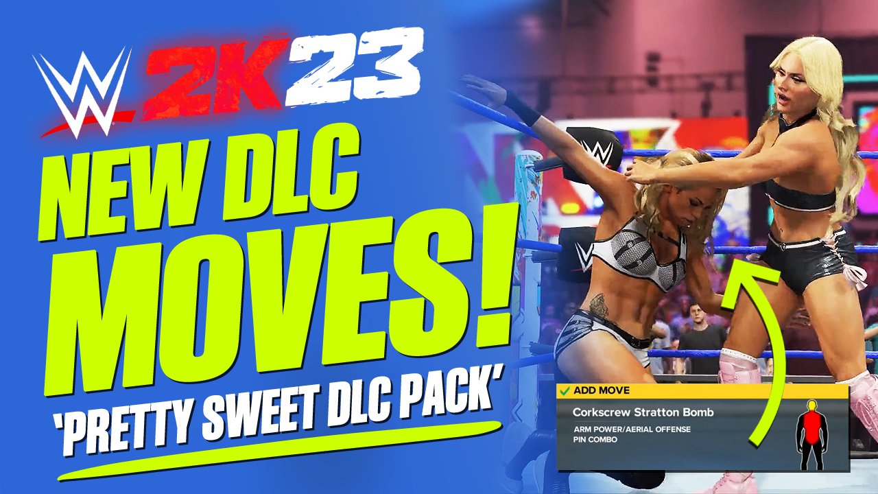 SmackTalks on Twitter: "The #WWE2K23 Pretty Sweet DLC Pack includes over 25 new moves and ...