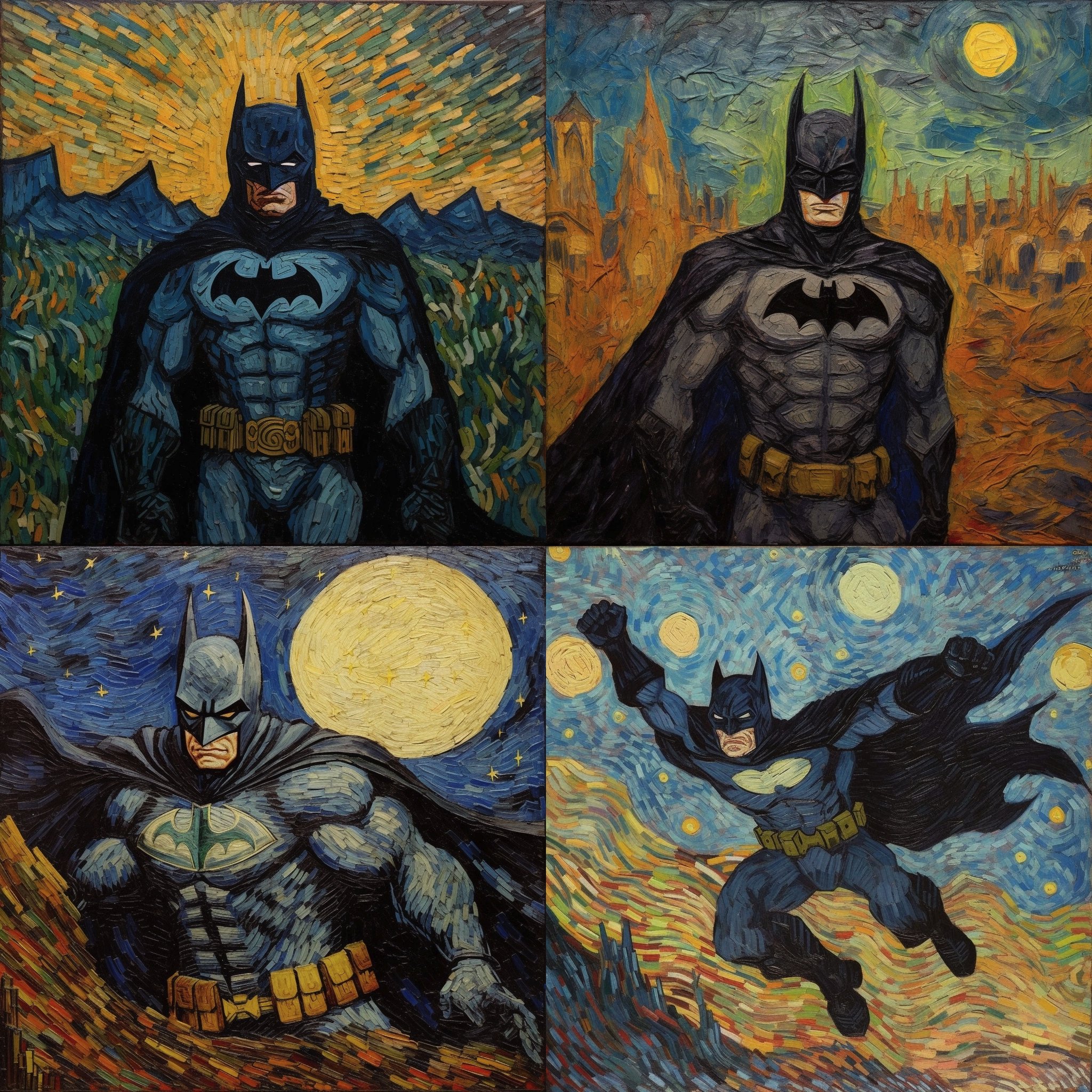 Starry Night Batman