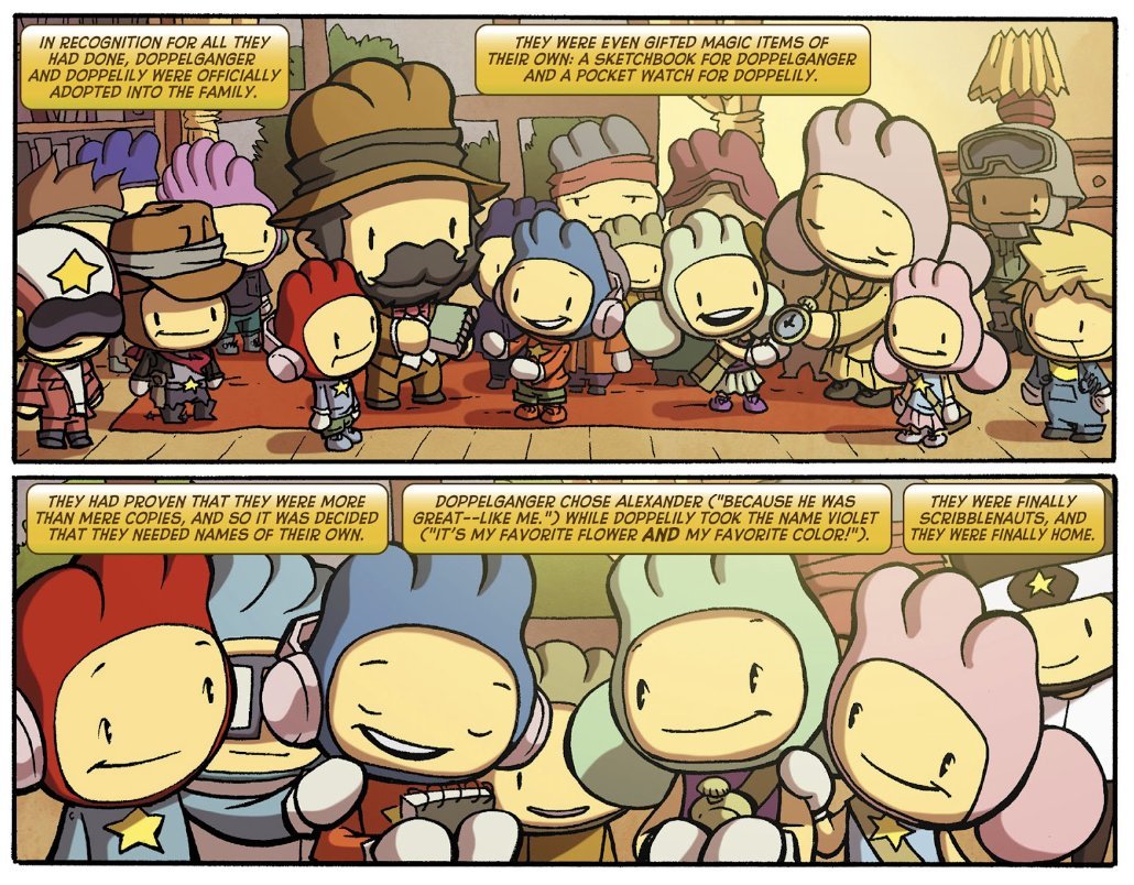 Scribblenauts Facts on Twitter: "Fact 189: In the Unmasked comics Doppelganger and Doppelily got ...