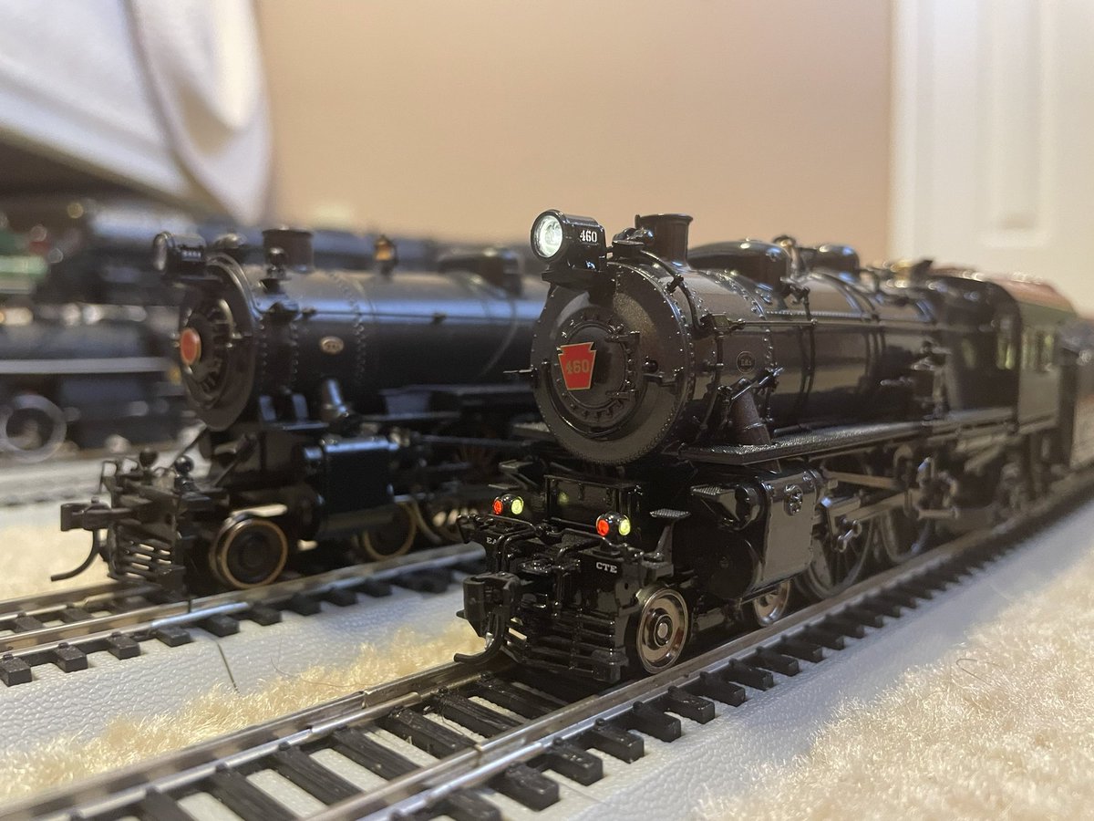 Train099 on Twitter: "Thanks to @Trainworld, I now own of of the Beautiful PRR E6 Atlantics made ...