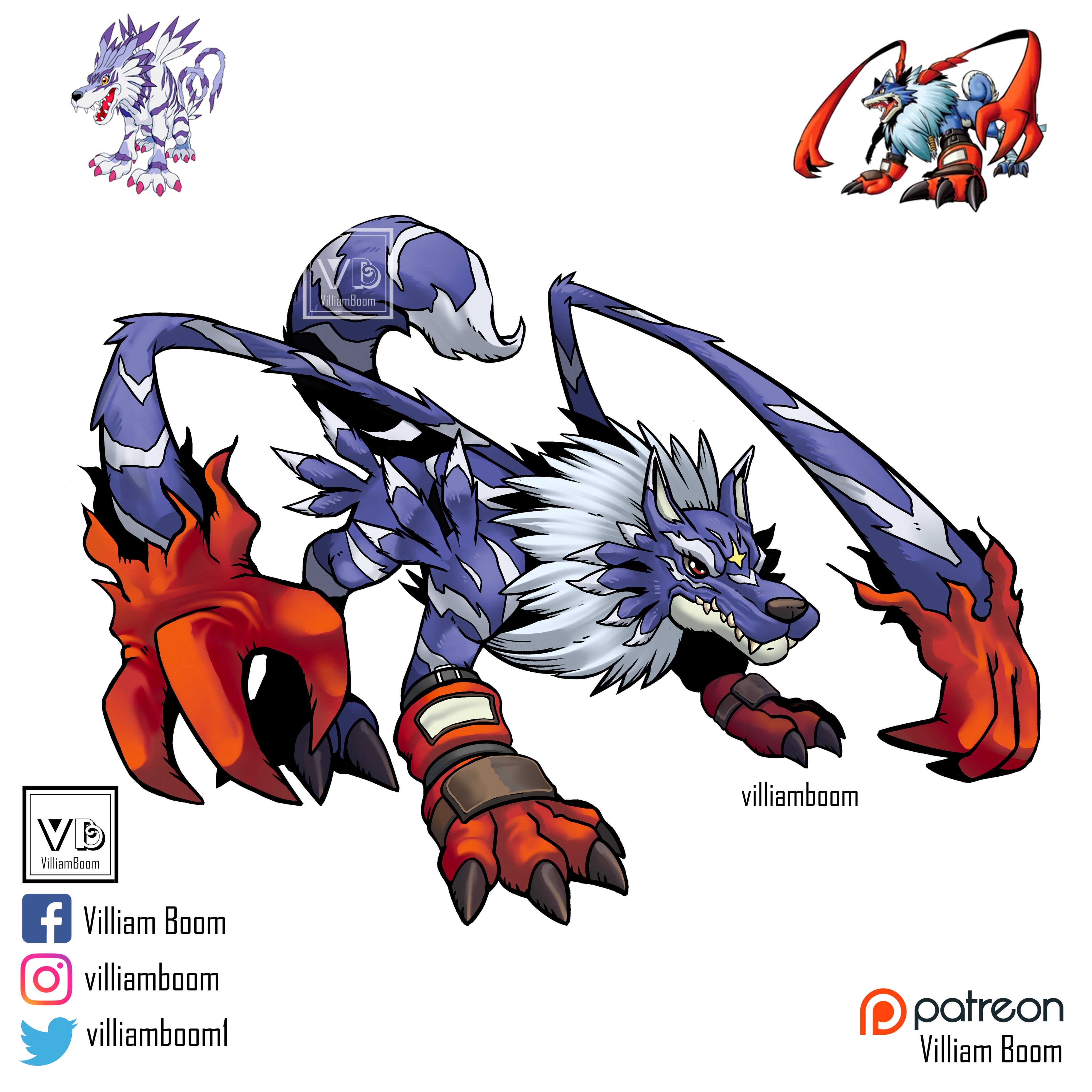 Wolf Digimon BANDAI Digimon Card Game: Starter Deck Wolf Of