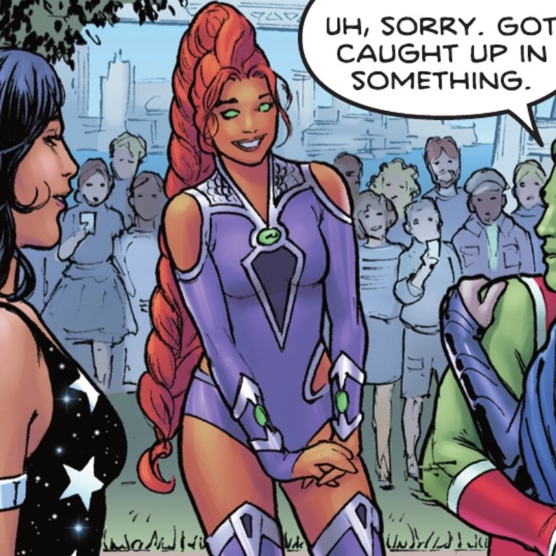 daily starfire on Twitter: " Starfire in Titans (2023) #1 out today."