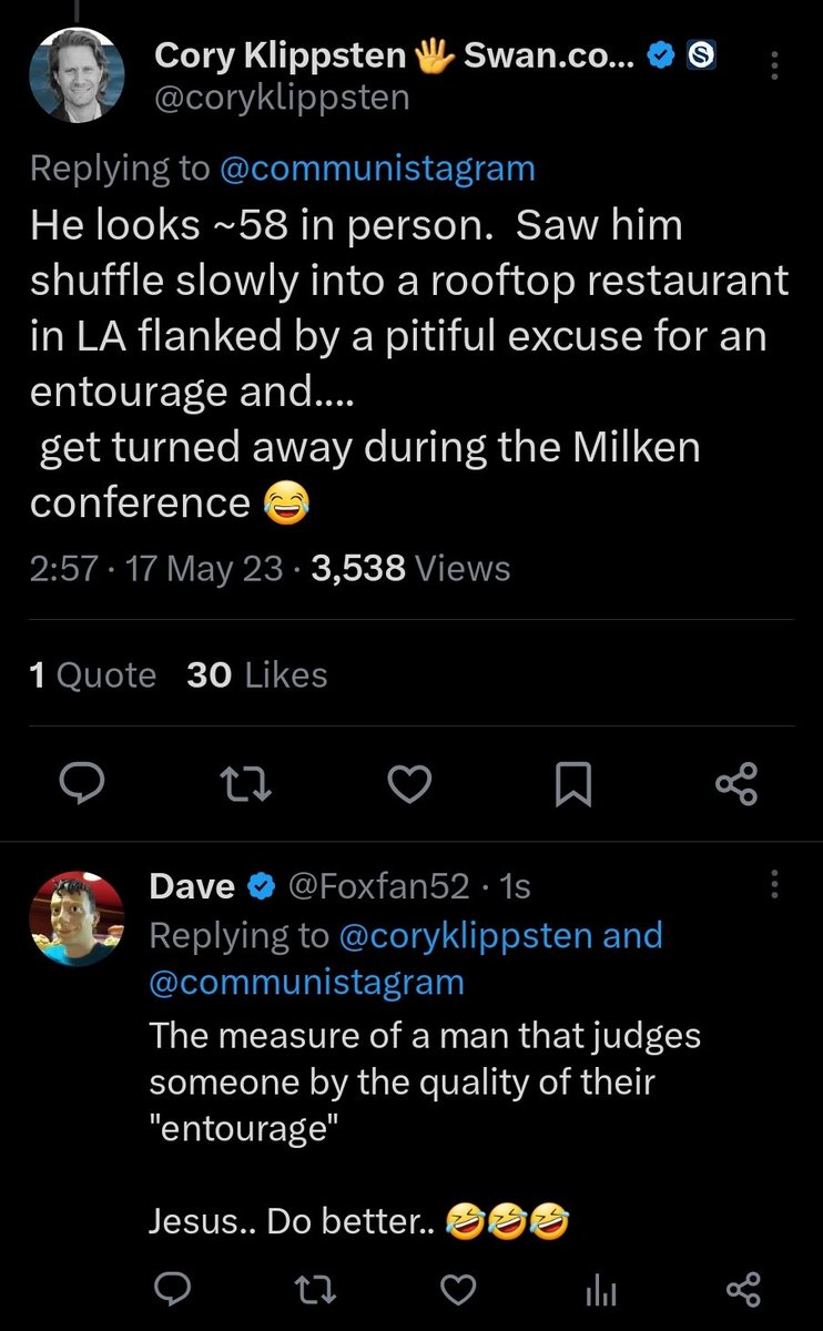 Dave on Twitter: "A Cory story... So basically Cory is busy removing tweets and changing the ...