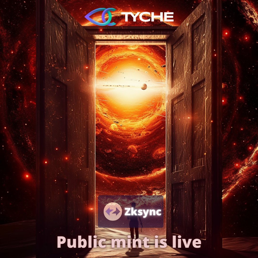 Tyche Protocol on Twitter: "🚨 Public is live on #Zksync !🚨 Public price : 0.019 $ETH You can ...