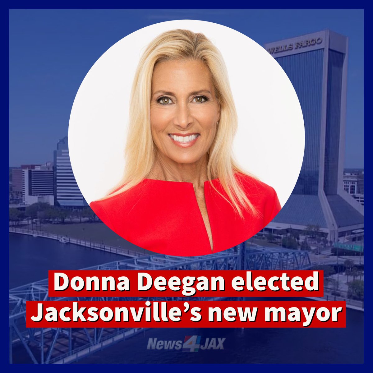 News4JAX on Twitter: "BREAKING: Voters elect Donna Deegan as new #Jacksonville mayor. https ...
