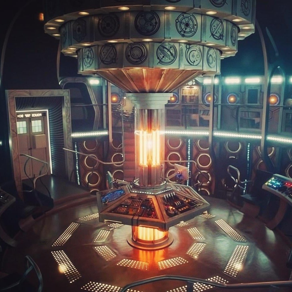 11th Doctor Tardis Interior Wallpaper
