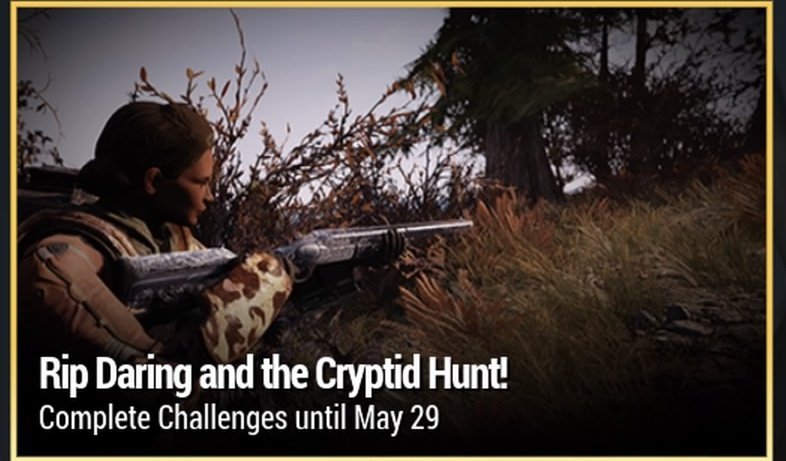 Miss Atomic on Twitter: "Don't forget to log into Fallout 76 this week for the Cryptid Hunt ...