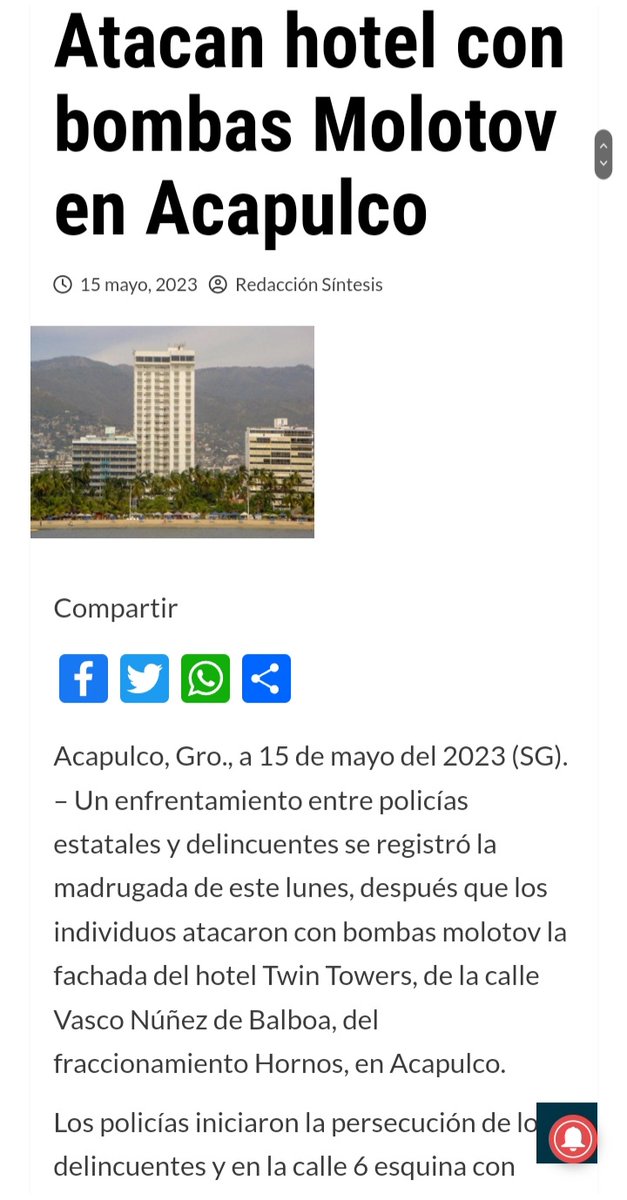 Lalo Hernández on Twitter: "#AcapulCaos Basura, baches, falta de alumbrado público, falta de ...