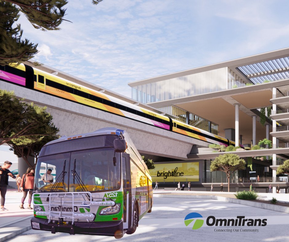 OmniTrans on Twitter: "Are you excited about Brightline West Train coming to Southern California ...