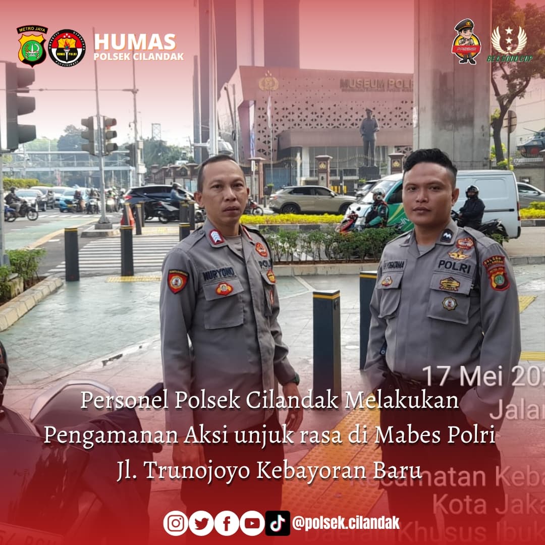 Polsek Cilandak On Twitter Personel Polsek Cilandak Melakukan