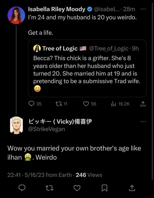 Tree of Logic 🇺🇸 on Twitter: "@Fidel_Cashfl0w_ @isabellarileyus Yeah people are sending me ...