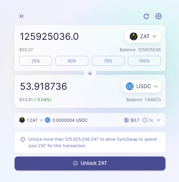 CryptoDuck 🔴 on Twitter: "ใครที่ใช้ zkSync แล้วยังไม่ได้ไปเช็คหรือเคลม $ZAT airdrop เงินฟรีจาก ...