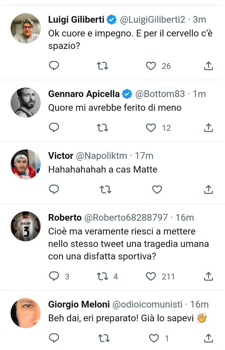 David Puente on Twitter: "Non è un fake, @matteosalvinimi ha scritto veramente quel commento ...