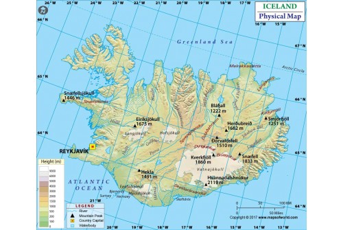MapsofWorld on Twitter: "Explore Iceland's unique geography and biodiverse ecosystems with #maps ...