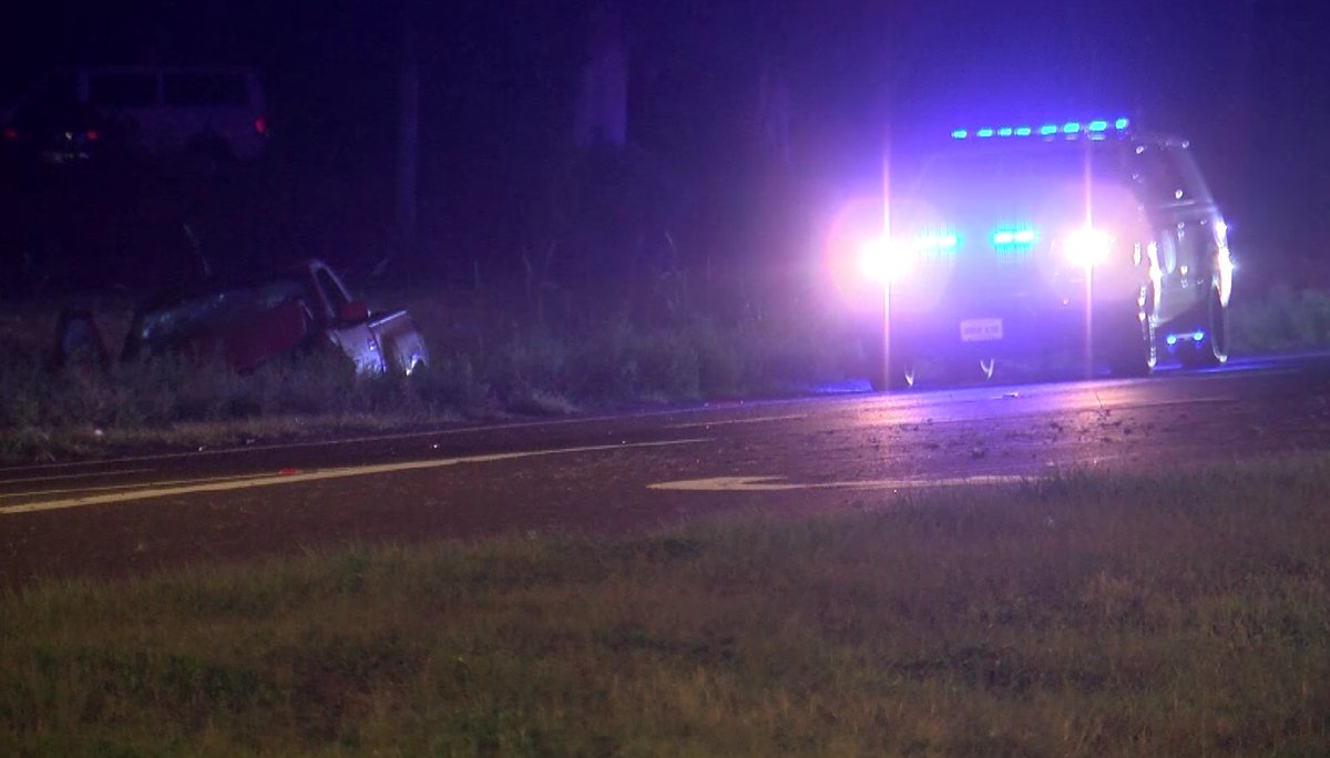 Wfla News On Twitter Plant City Man Dies After Crashing Pickup Truck