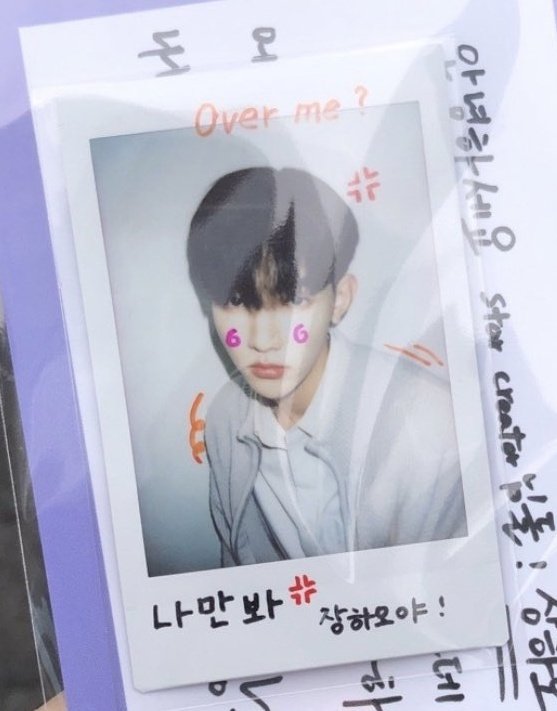 IVE CONNECTED THE DOTS OMFG so this is why haobin made the look at me ...