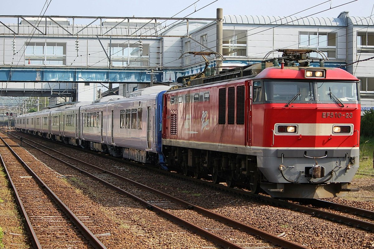 Δނޯޔާއެވެ️ on Twitter: "RT @mvUxxb96sFfHQK3: 8561レ〜9667レ EF510-23+737系EC×12B（C8〜C13編成） 737系最終増備 ...