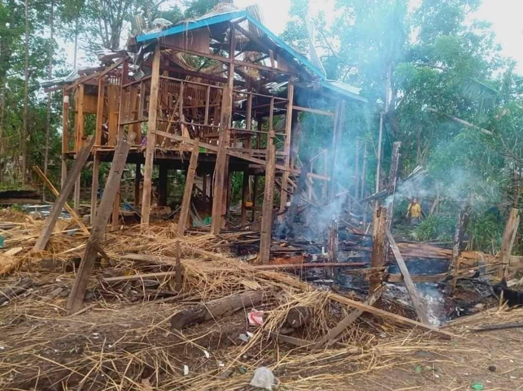 Mizzima News On Twitter ဘောလခဲမြို့နယ်၊ စောလုံကျေးရွာ တိုက်လေယာဥ်ဖြင့