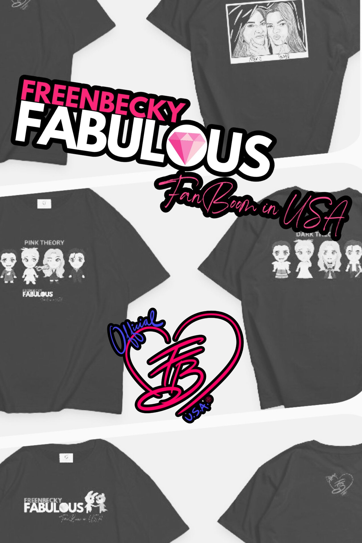 FreenBeckyUSA 🇺🇸 on Twitter: "Here is a sneak peak 👀of Official FreenBecky USA FanBoom merch ...