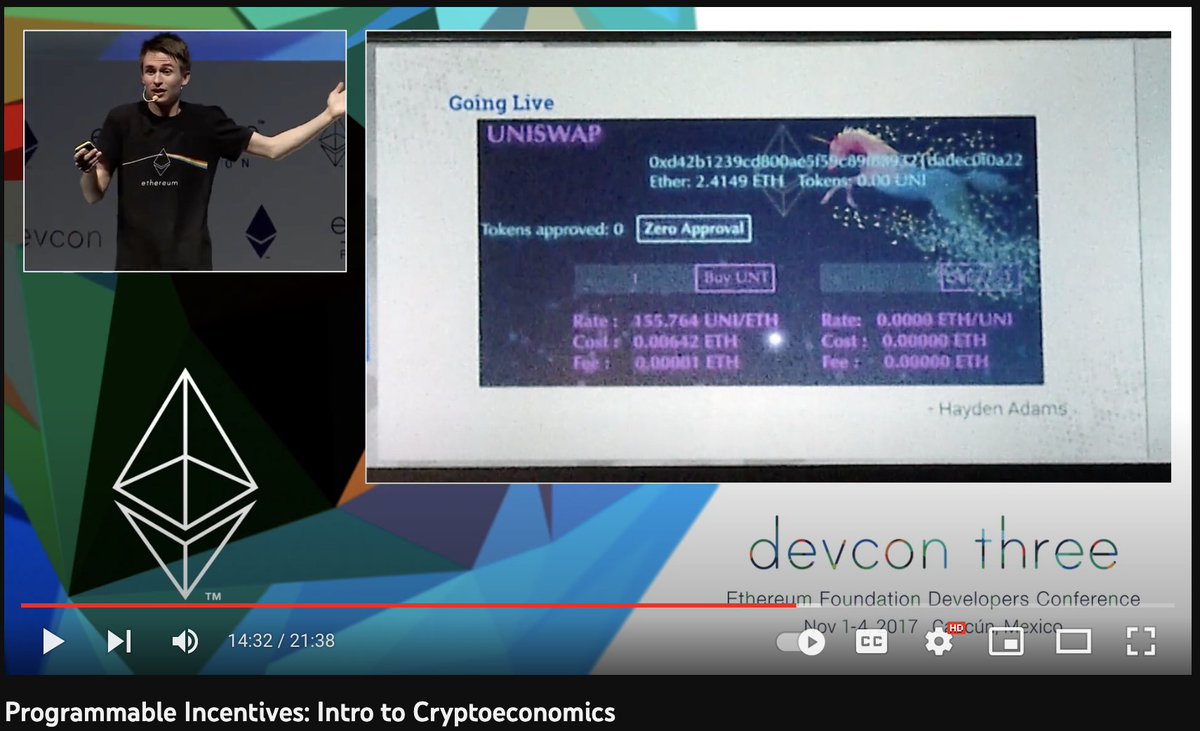 I went through 2000+ tweets from the @Uniswap account. The first tweet was on November 5th, 2018 ...