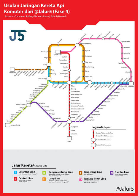 Jalur5 Community on Twitter: "Jonggol akan kena rel kereta lingkar luar terusan dari Nambo ke ...