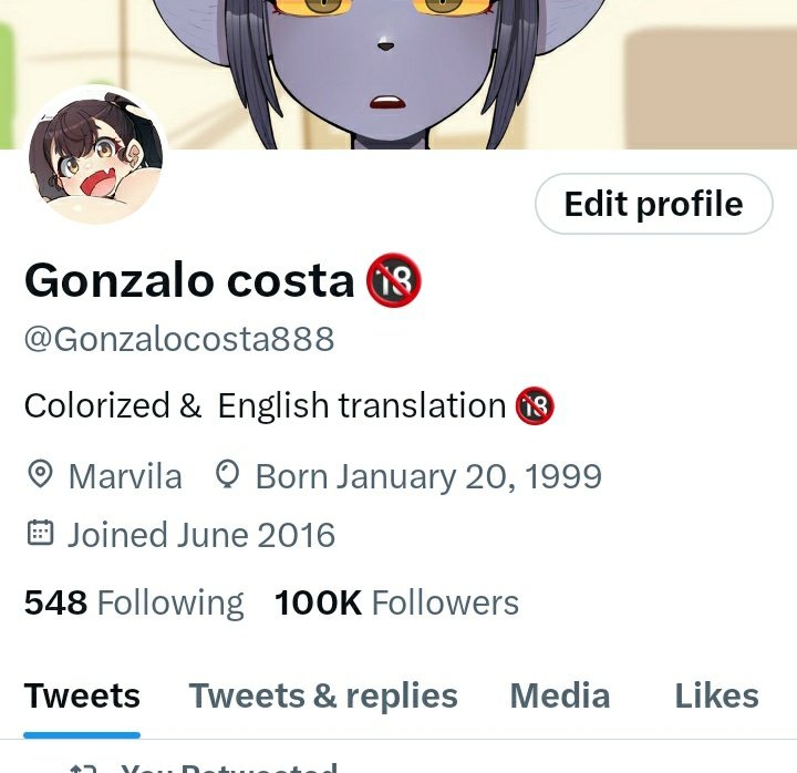 Gonzalo costa 🔞 on Twitter: "Thank you guys 100k followers 😳💦"