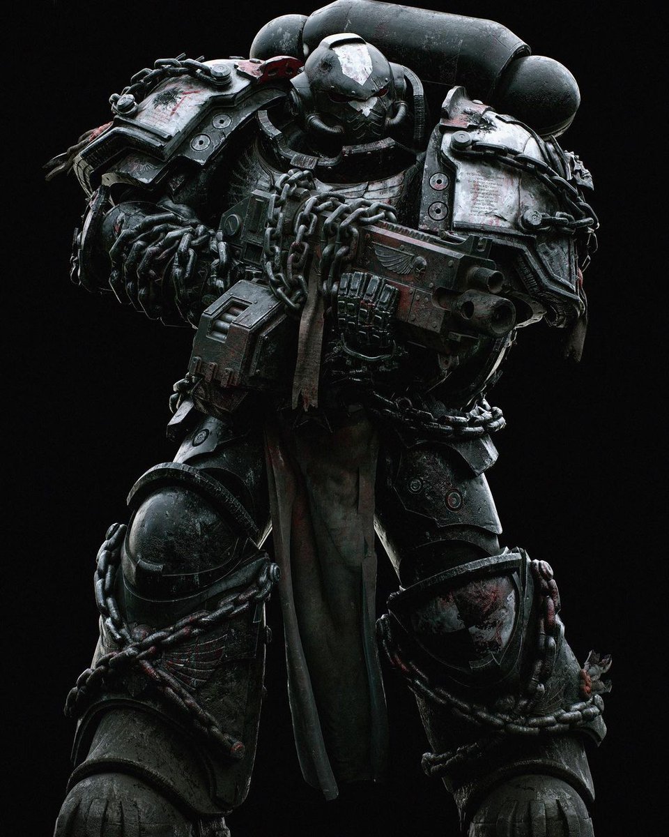 Warhammer 40k Space Marine Concept Art