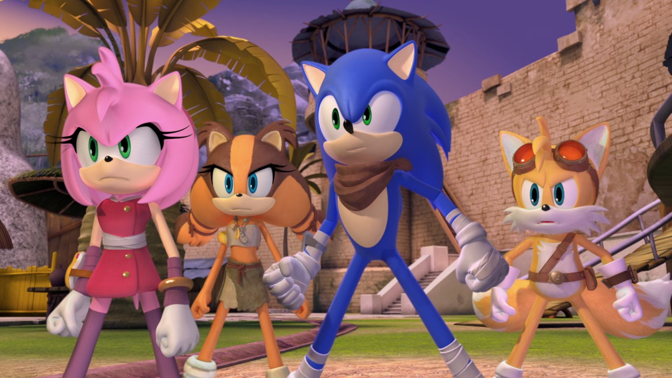 Knuckles Sonic Boom By