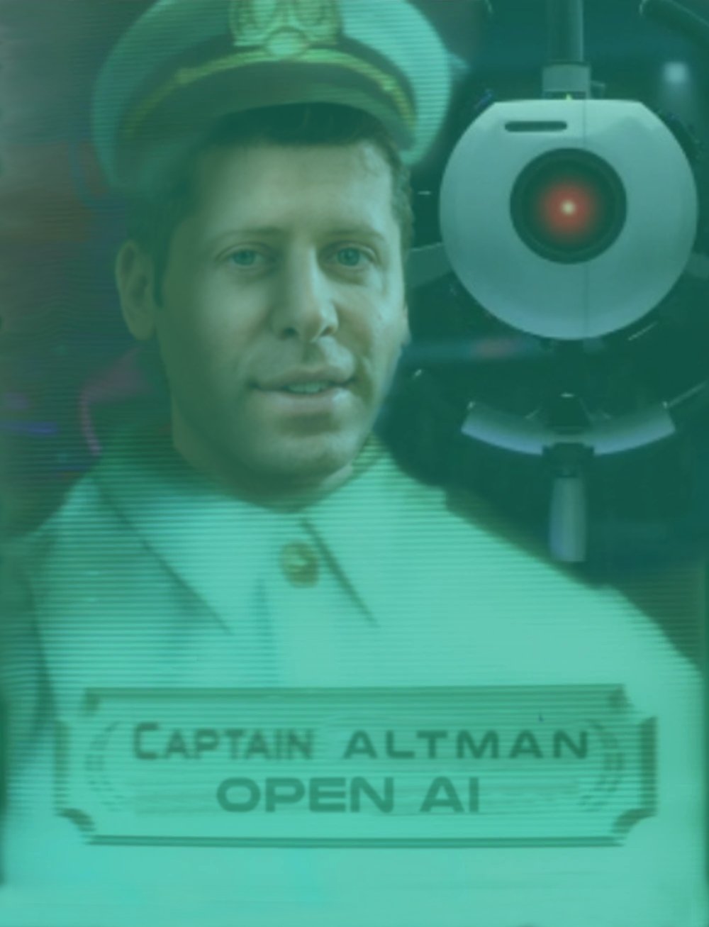 Wall E Captain Portraits