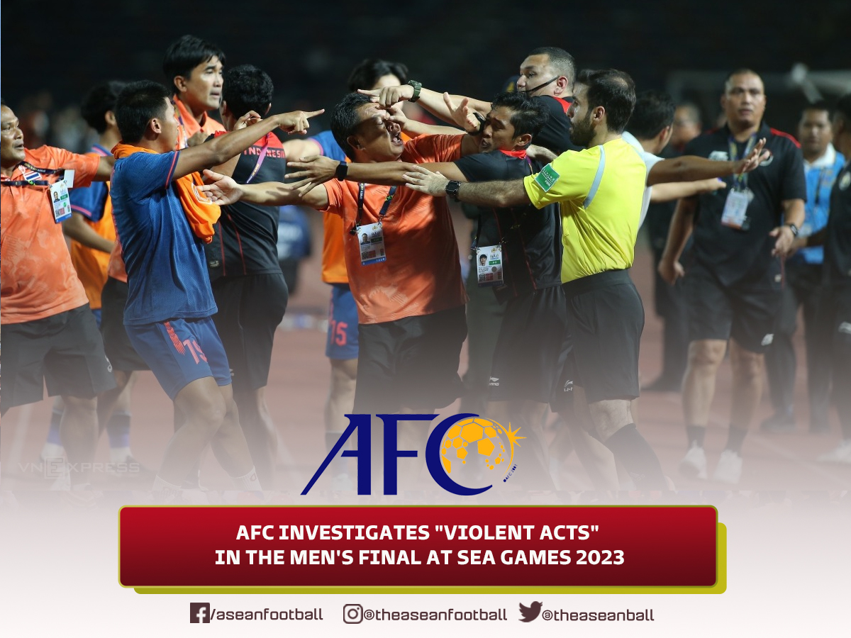 ASEAN FOOTBALL on Twitter: "🚨 The Asian Football Confederation (AFC) was investigating "acts of ...