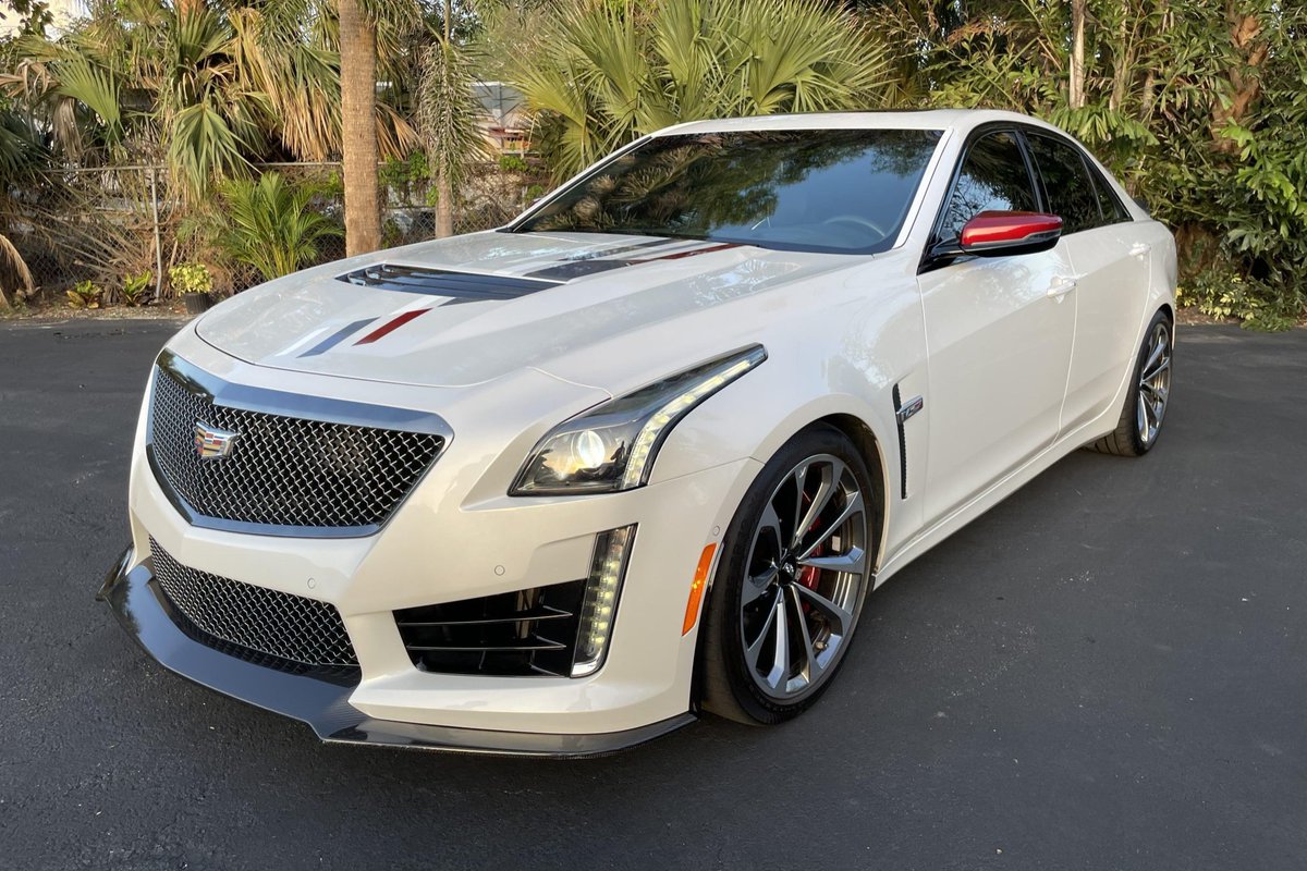 Bring a Trailer on Twitter: "Now live at BaT Auctions: 24k-Mile 2018 Cadillac CTS-V Championship ...