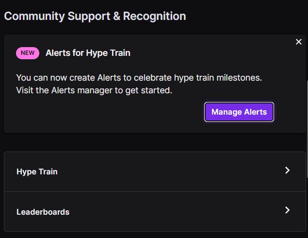 Zach Bussey on Twitter: "Twitch is about to launch custom alerts to celebrate Hype Train ...