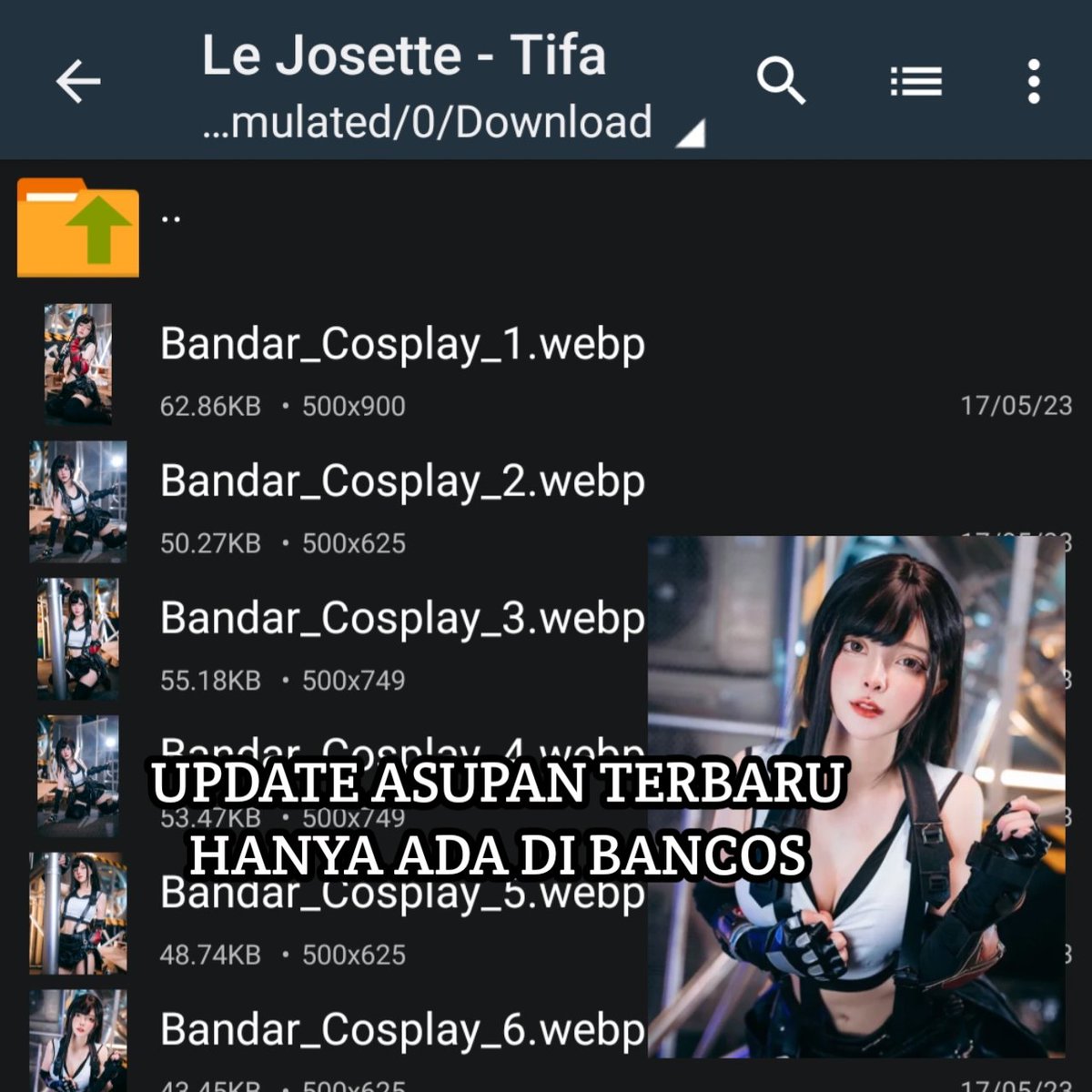 Bandar_Cosplay on Twitter: "Le Josette Link download: https://go.paid4link.com/hES3x1vy ...