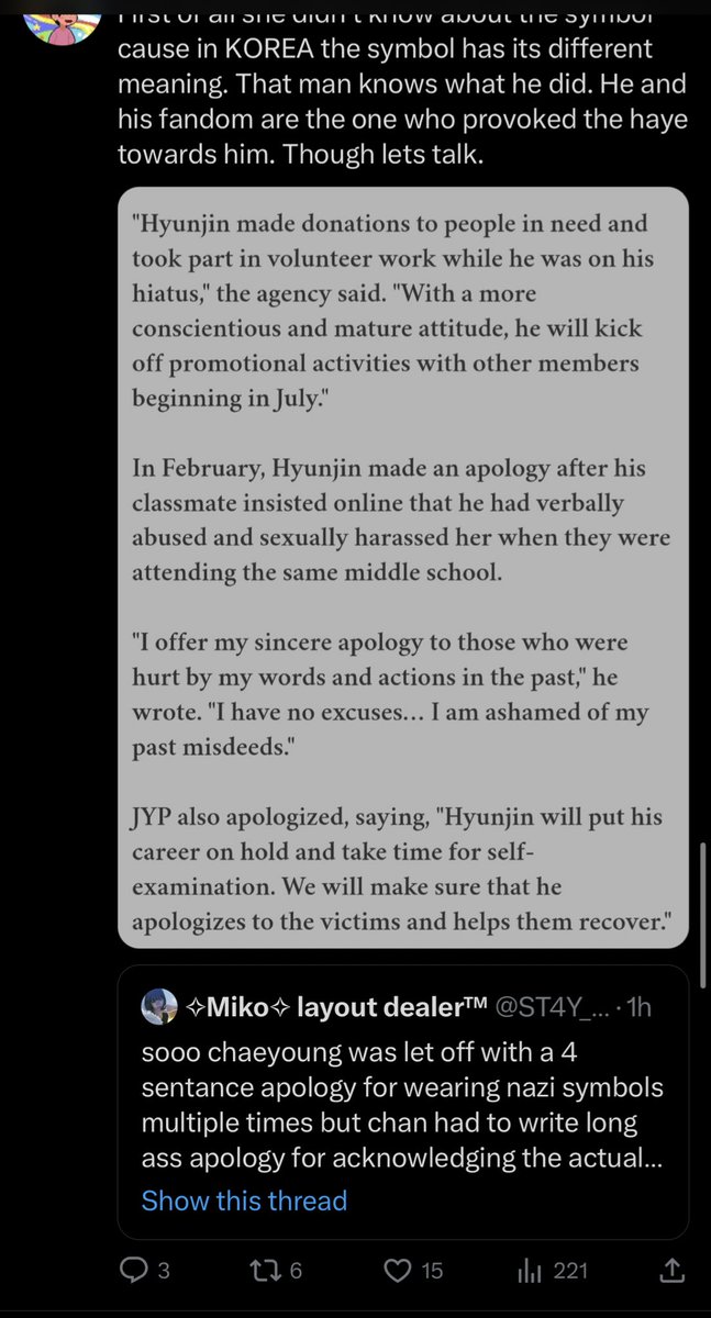 Exposing You on Twitter: "Hello @st4y_fearless all of this is okay with you? Stays can say ...