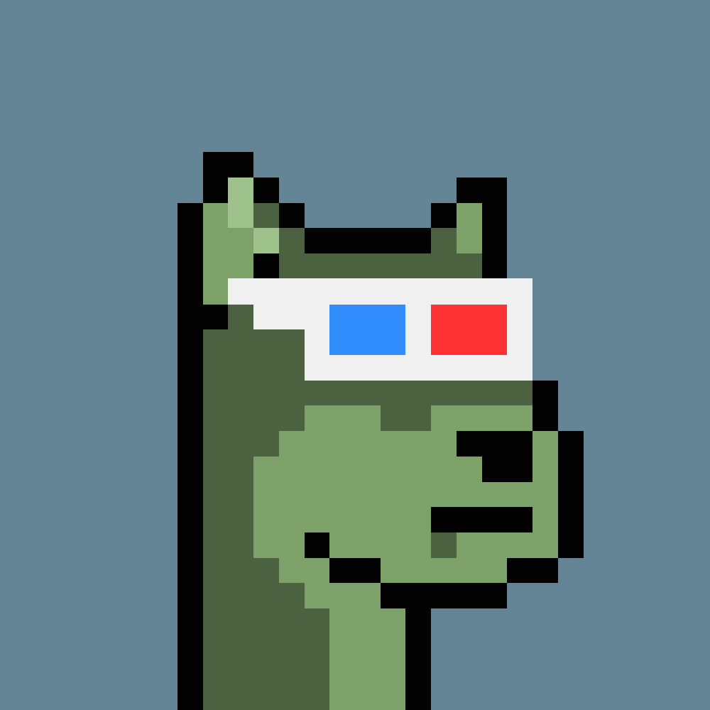 Bunchie Llama With A Horn