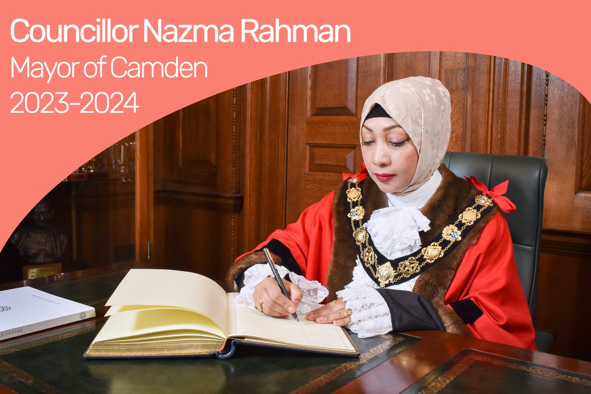 Camden Council on Twitter: "RT @mayorofcamden: 📣 Councillor Nazma Rahman is the new Mayor of ...