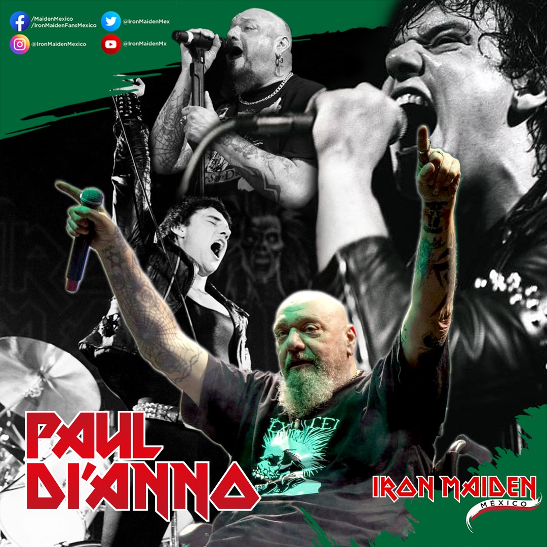 Iron Maiden México on Twitter: "Hoy 17 de mayo, cumple 65 años Paul Andrews, mejor conocido como ...