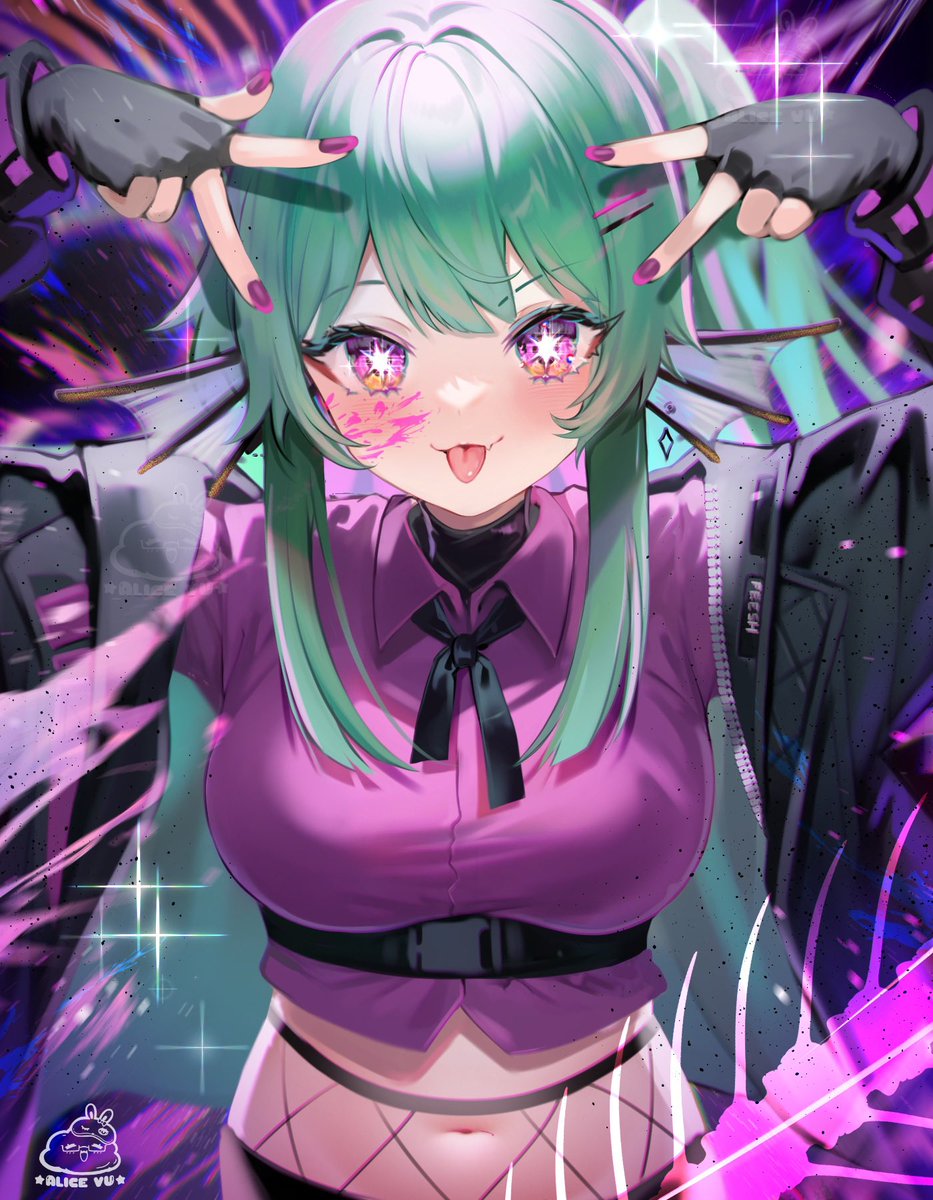 フィナーナ竜宮 「Idol FEESH #Finanart」|Alice Vu ☁️ Vtuber Debut: TBAのイラスト