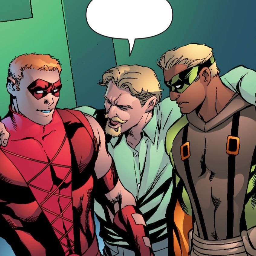 Green Arrow Red Arrow Justice League