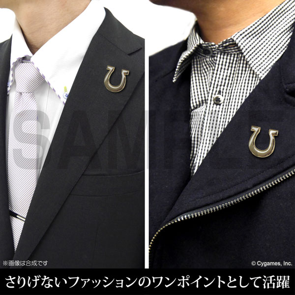 아미아미 on Twitter: "【재판】 《우마무스메 프리티 더비》 액세서리 2종 하야카와 타즈나의 편자형 핀 https://amiami.com/eng/detail ...