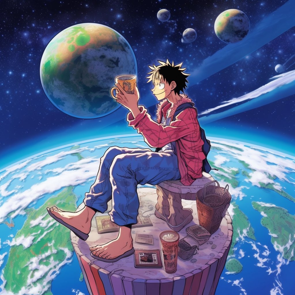 Luffy Token Official on Twitter: "Start your mornings like Monkey D. Luffy, the captain of the ...