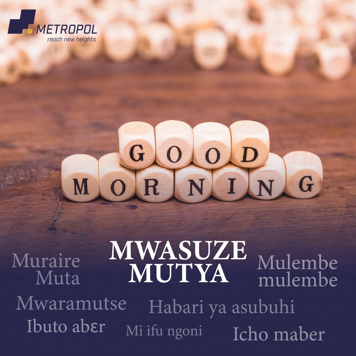Metropol CRB Uganda On Twitter Good Morning Uganda metropol-crb-uganda-on-twitter-good-morning-uganda