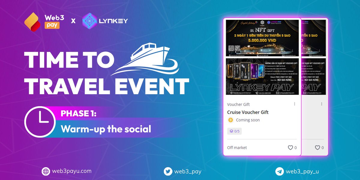 Web3Pay on Twitter: "🎉 https://t.co/bC0ZfmAJ0W x LYNKEY - Phase 1 Event Quest Link: https://t.co ...