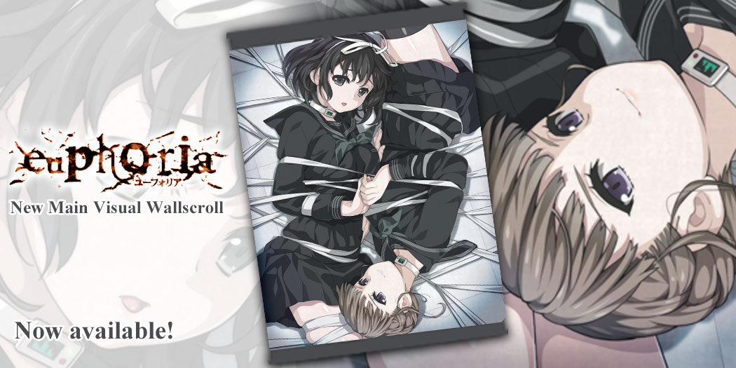 Mangagamer On Twitter Our New Euphoria Wallscroll Featuring A Brand New Illustration Of Nemu