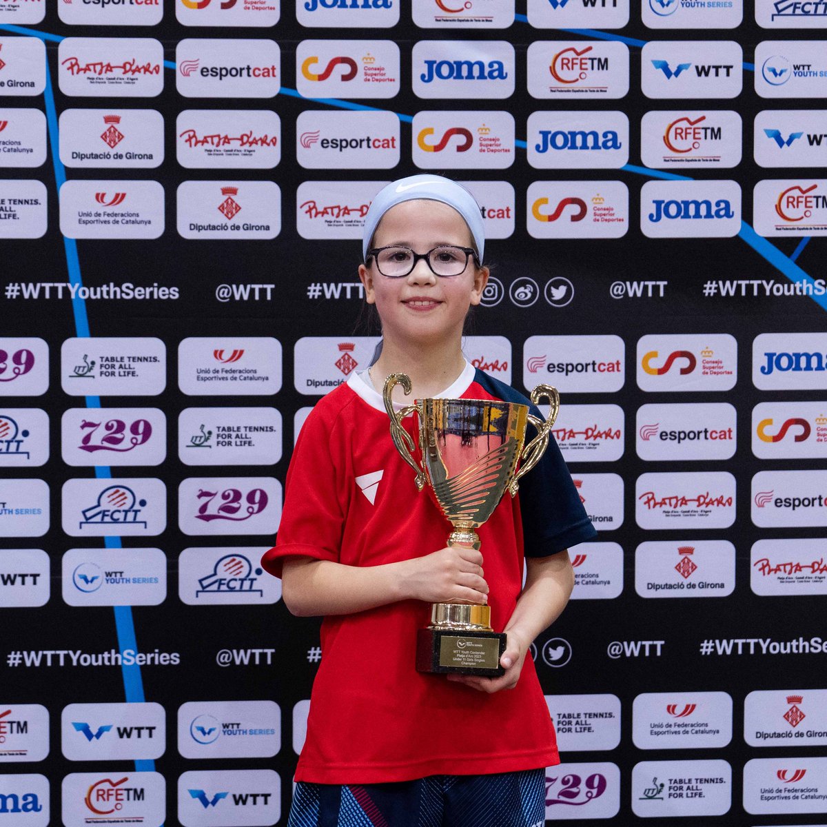 World Table Tennis on Twitter: "Give it up for these winners from WTT Youth Contender Platja D ...