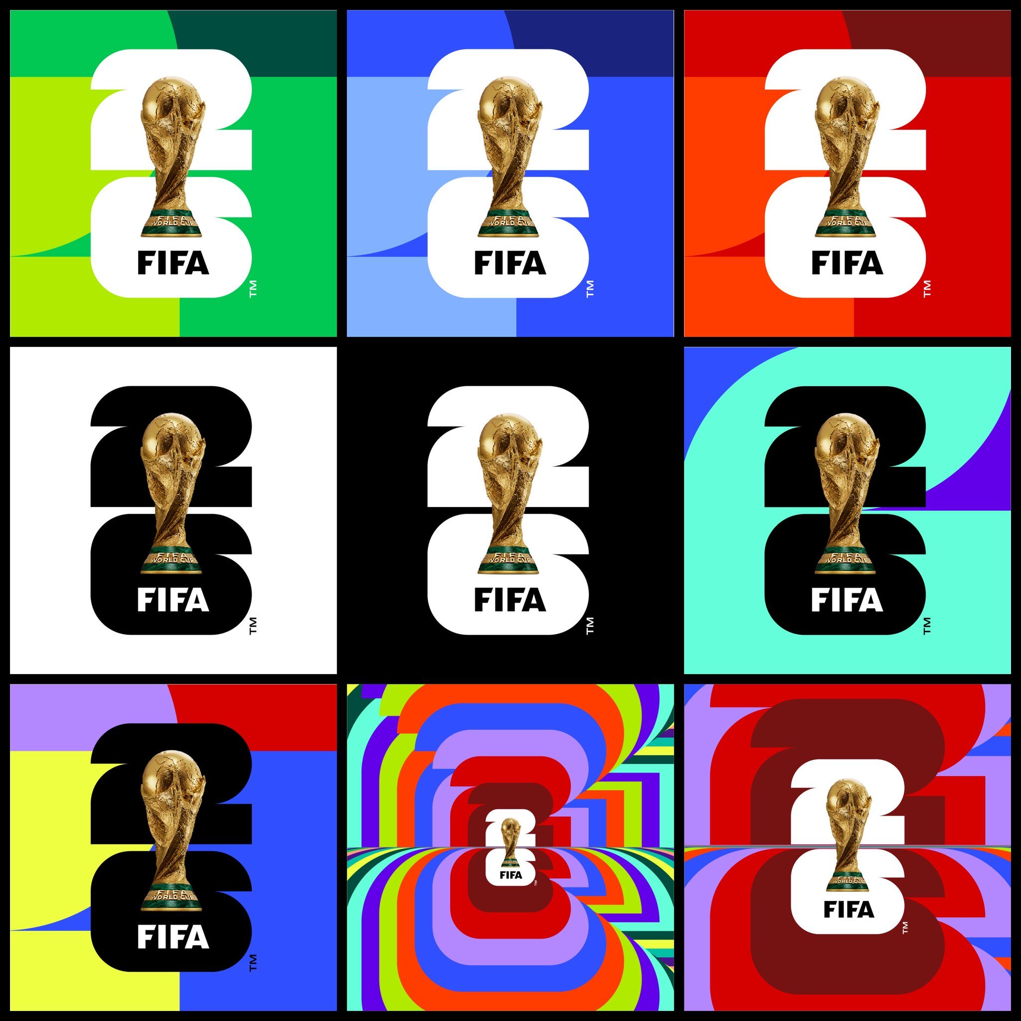 Fifa 2026 Logo FIFA Unveils Controversial And Simple 2026 World Cup