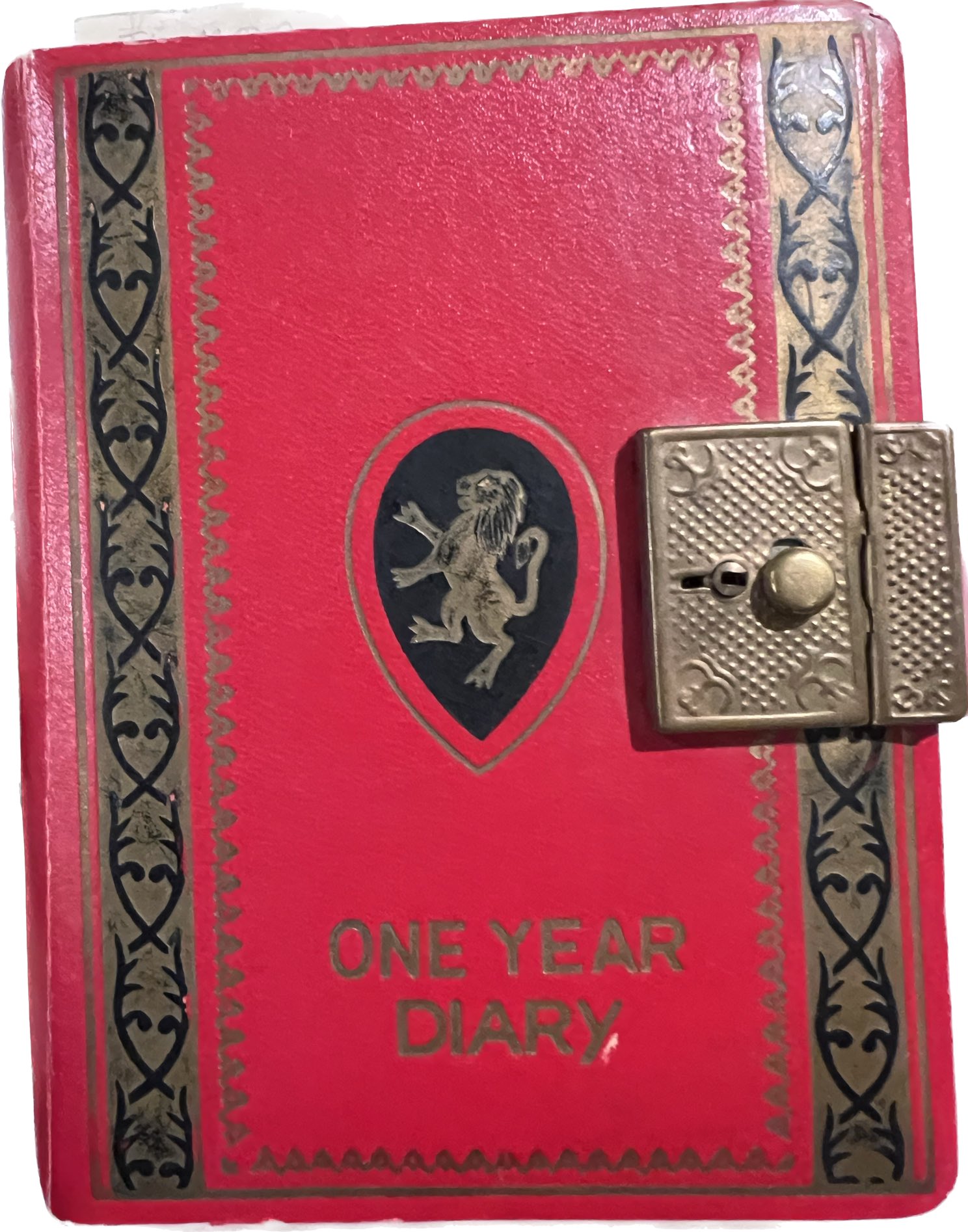 One Year Diary With Lock
